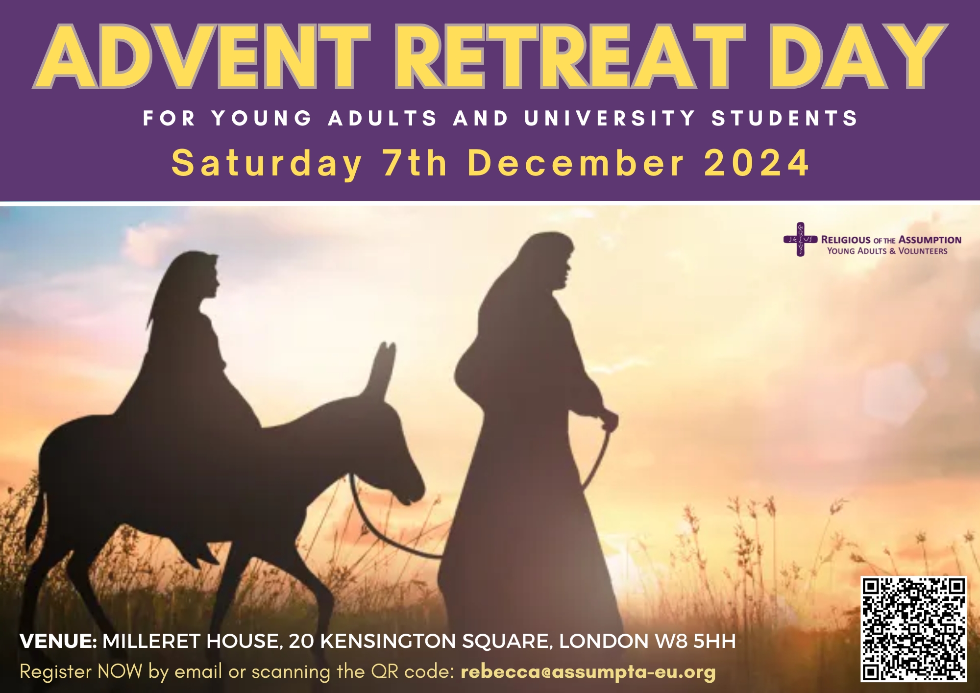 Advent Retreat Day for Young Adults - Religious of the Assumption ...